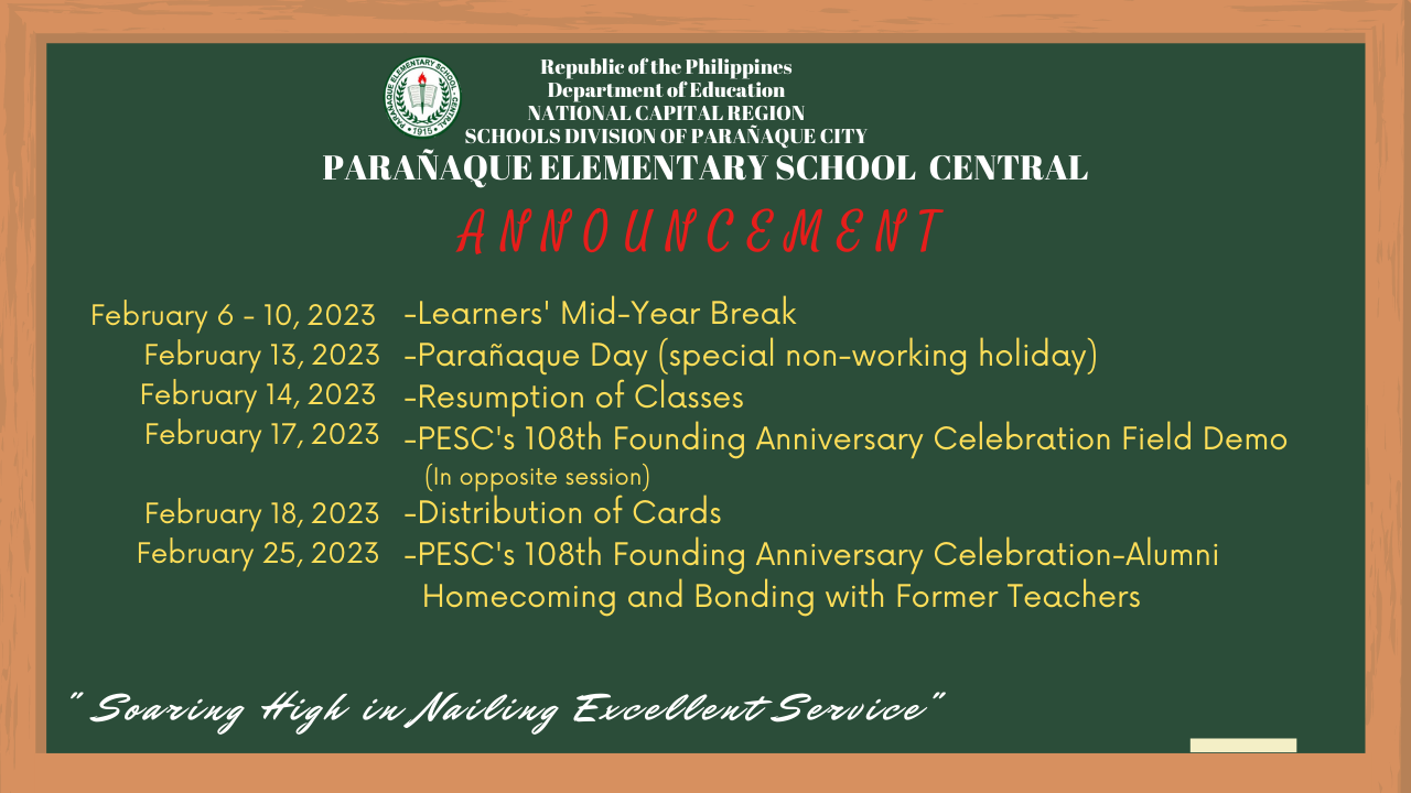 Paranaque Elementary School Central